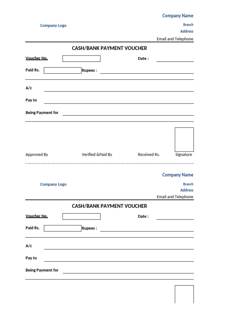 Voucher Format | PDF