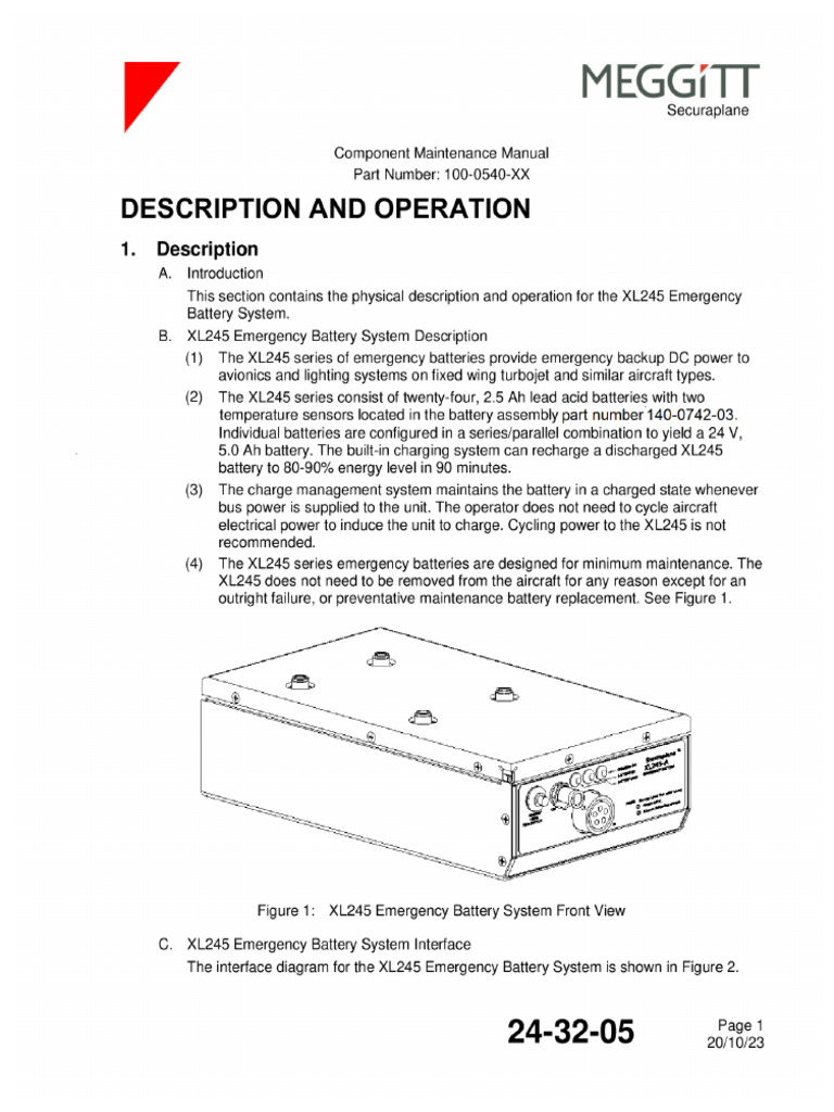 СММ 24-32-05 (battery XL-245) | PDF