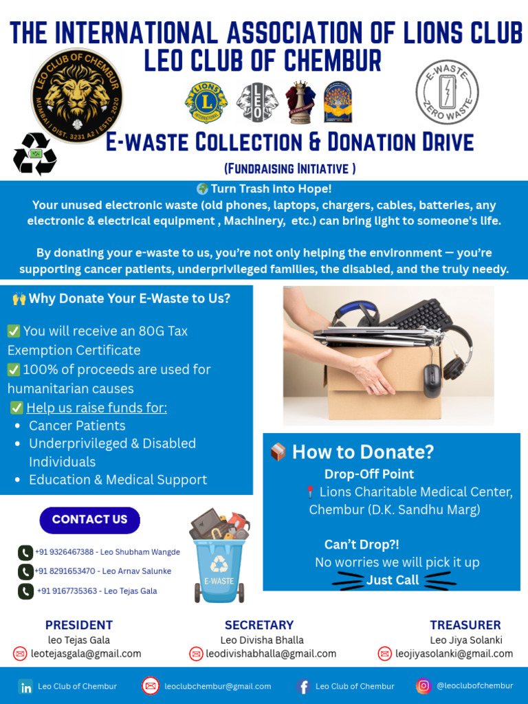 E-Waste Flyer - 20250806 - 121457 - 0000 | PDF