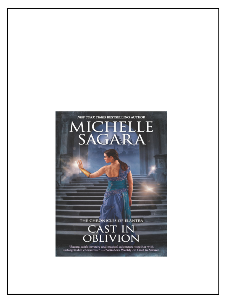 Cast in Oblivion 1st Edition Michelle Sagara Instant Download | PDF