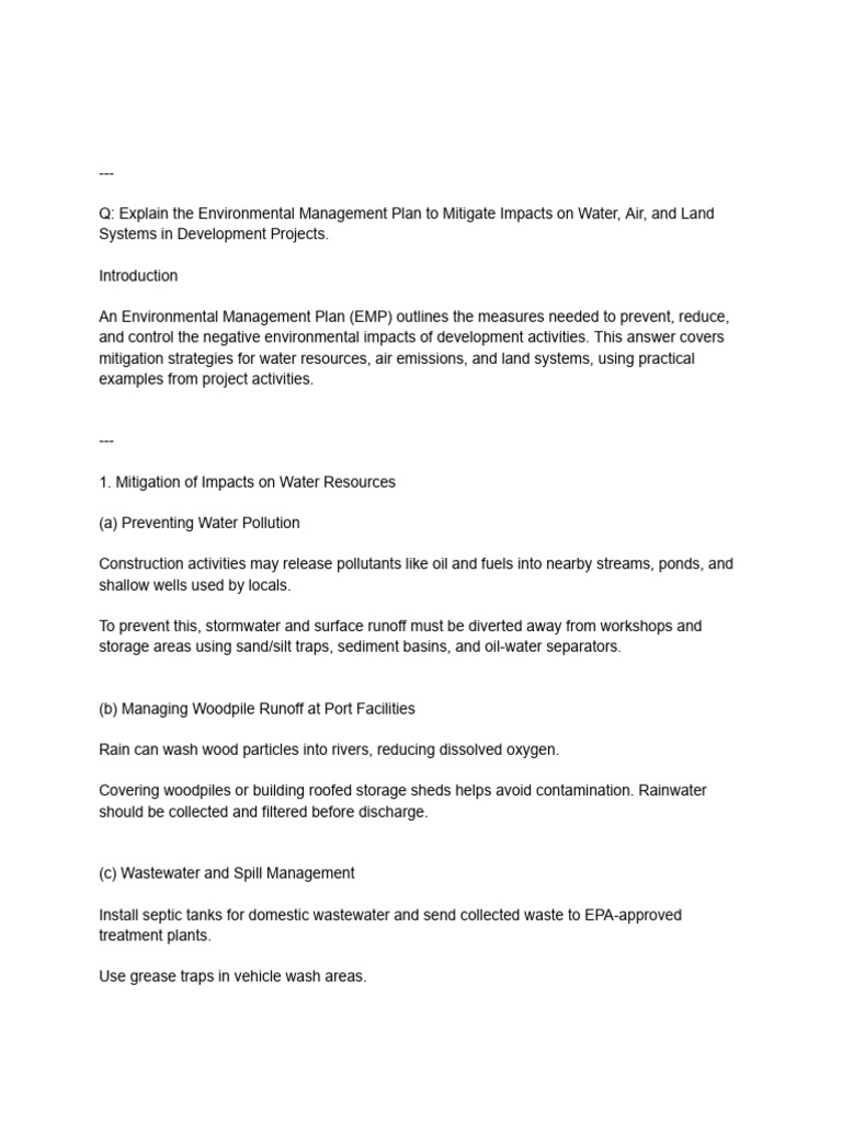 Mitigation Measures | PDF | Climate Change Mitigation | Sustainable Energy