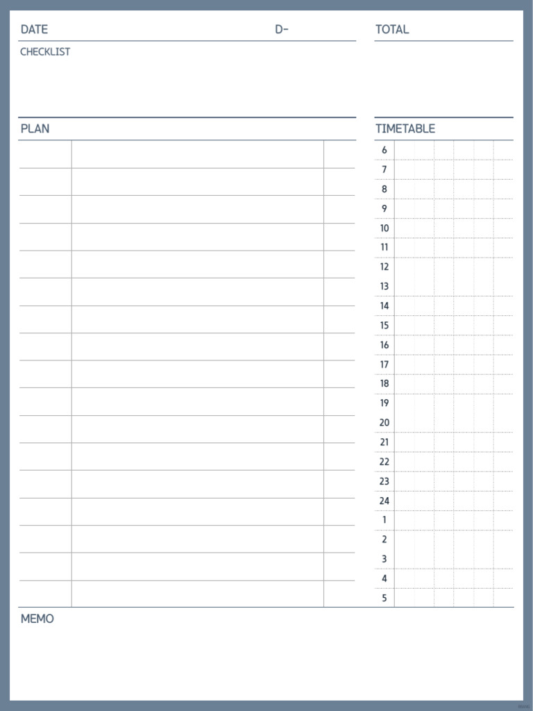 Day Planner | PDF