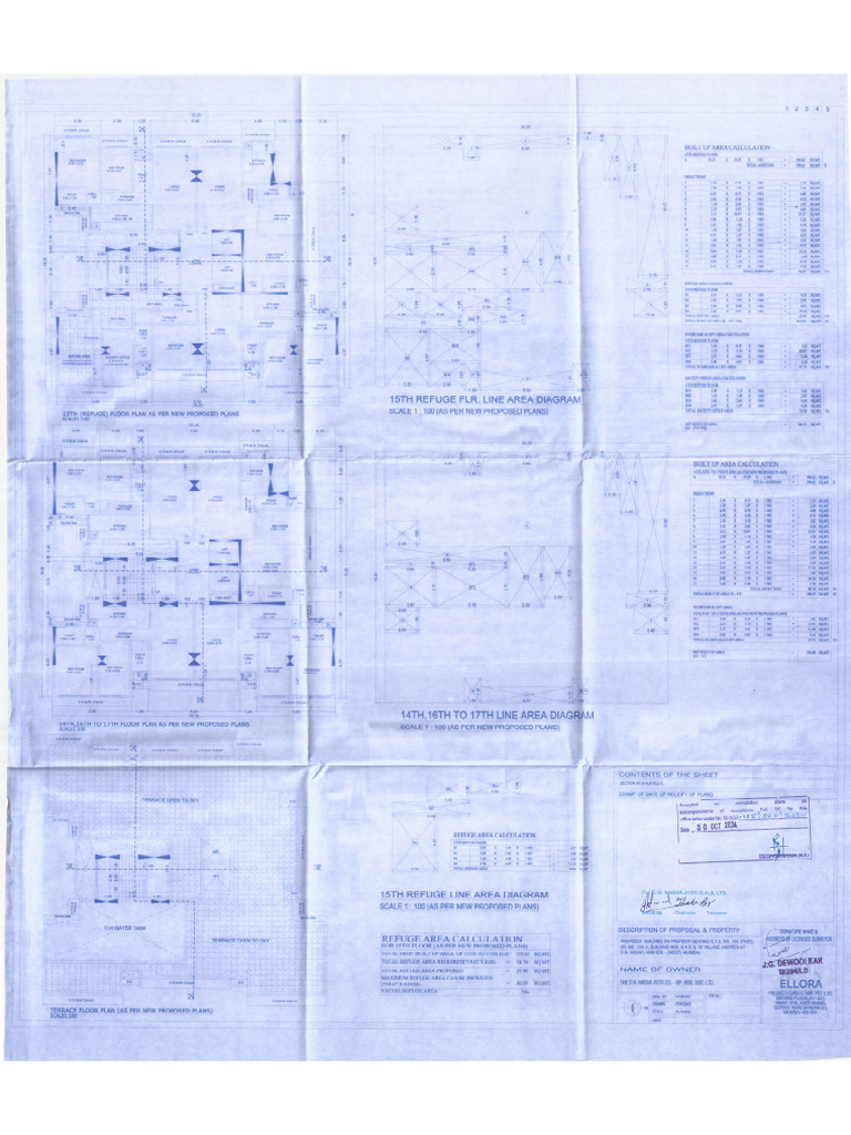 14th To 17th Floor Plan | PDF