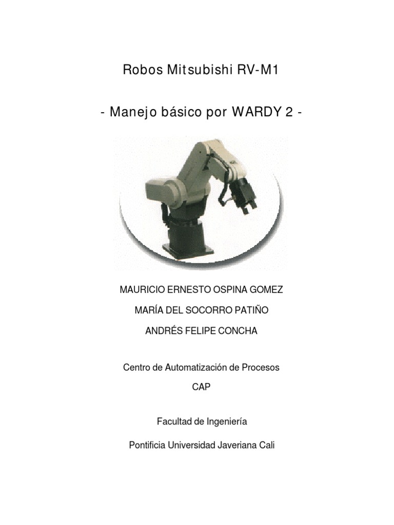 Manual Robot | PDF | Robot | Robótica