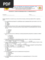 2ND Quarter Exam Komunikasyon at Pananaliksik | PDF