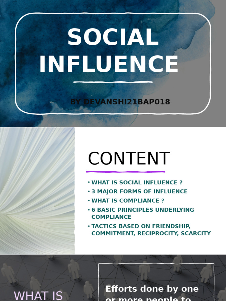 Social Influence | PDF