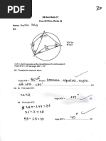 Circle Theorems Exam Questions Guide | PDF | Circle | Angle