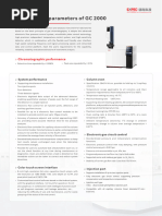 6890N GC Specifications | PDF | Gas Chromatography | Gases