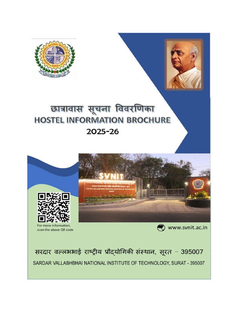 Hostel Information Brochure 2025-2026 | PDF