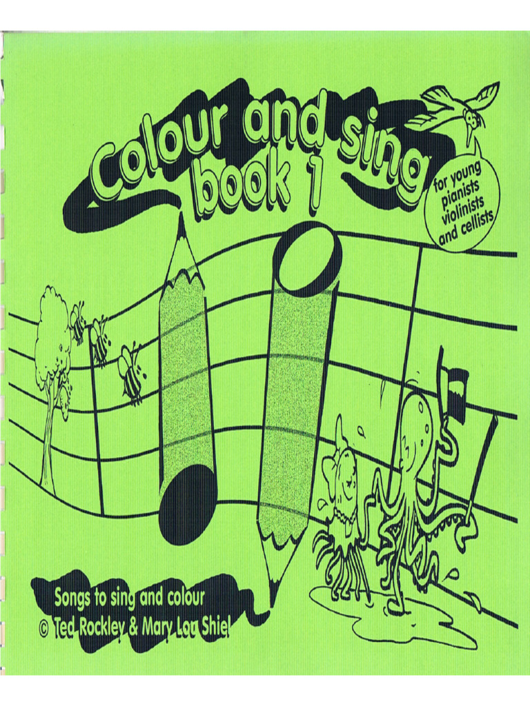 Colour and Sing Book 1 | PDF