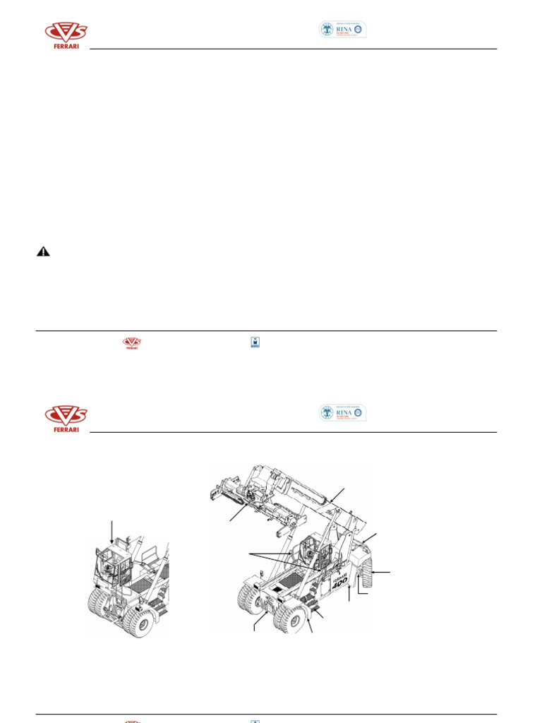 CVS Ferrari Reach Stacker Assembly Guide | PDF | Crane (Machine) | Axle