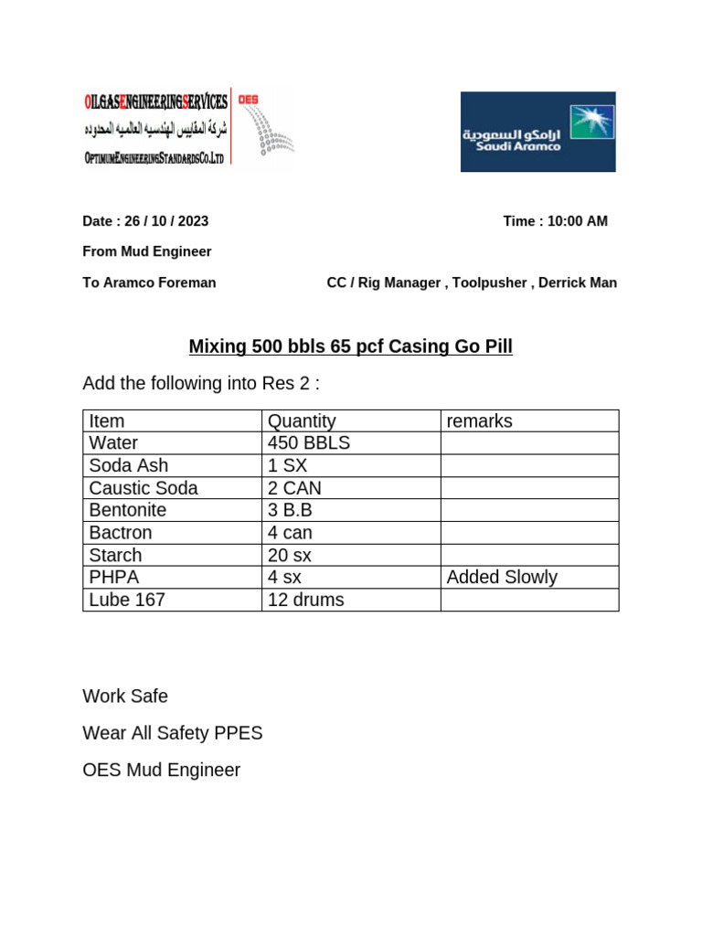 Casing Go Pill | PDF