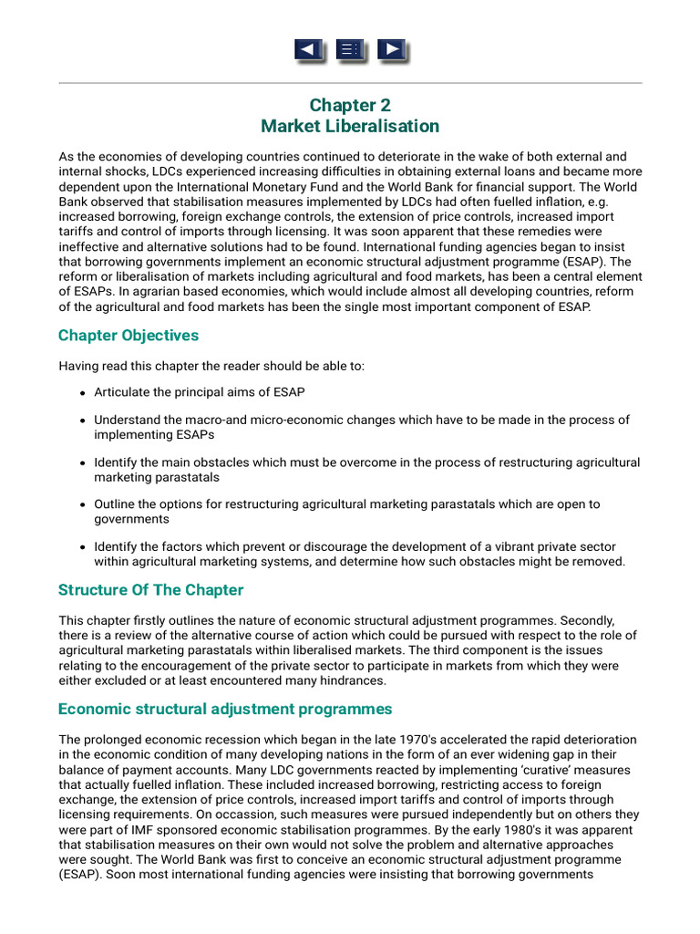 Unit 2 Sem 2 Agricultural and Food Marketing Management | PDF | Structural Adjustment | Fiscal ...