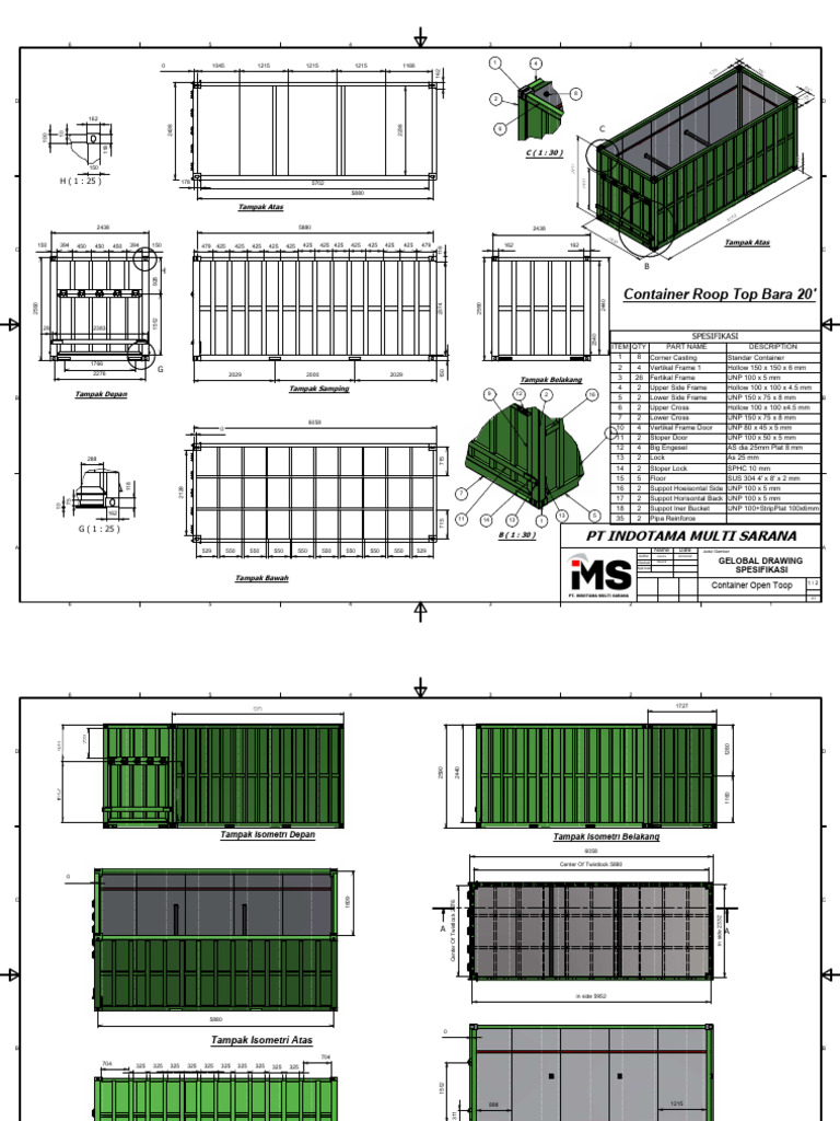 Container Open Top_221110_201251 (2) | PDF