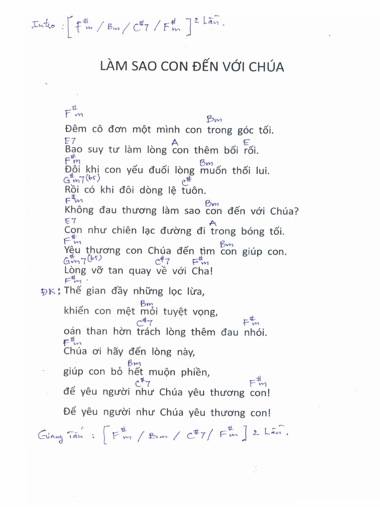 Lam Sao Con Den Voi Chua | PDF
