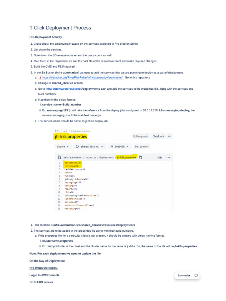 DevOps 1 Click Deployment Process 171024 064209 | PDF | Computing | Chess
