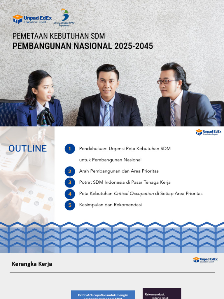 Pemetaan Kebutuhan SDM 2025-2045 | PDF