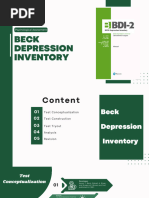 Bdi - II Manual | PDF | Major Depressive Disorder | Mental Disorder