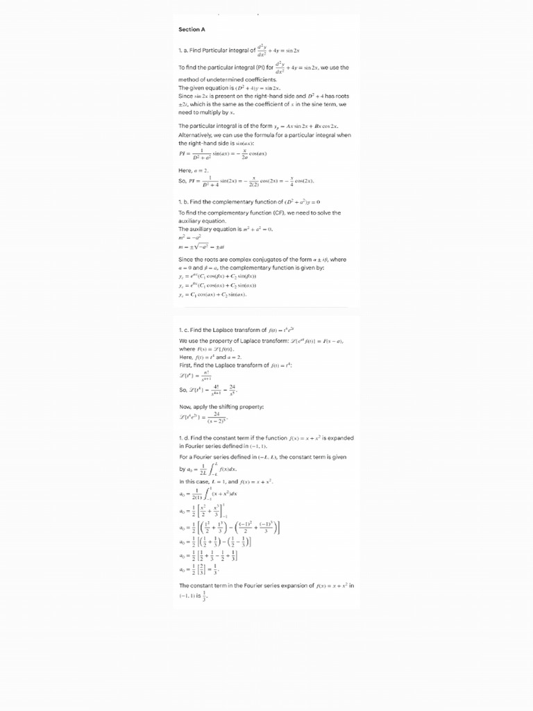 Maths 2 | PDF