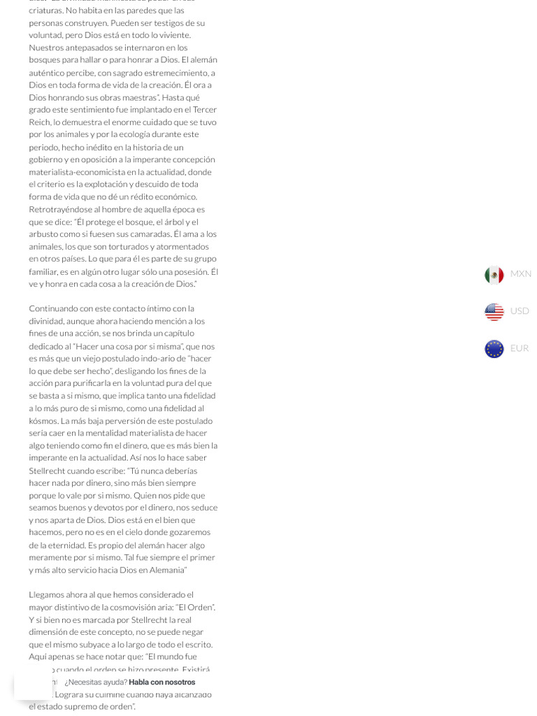 Fe y Acción en la Cosmovisión Aria | PDF | Creencia religiosa y doctrina