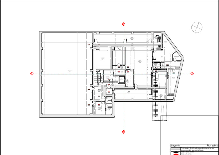 01.RELEVEU PLAN SUBSOL-1 RELEVEU SUBSOL | PDF