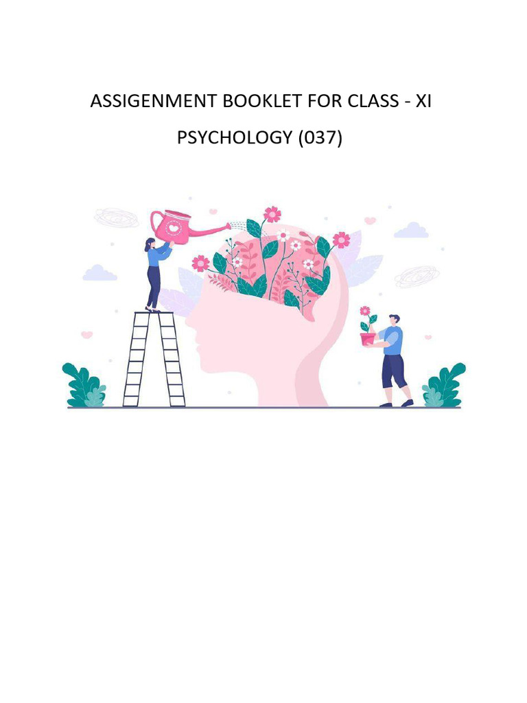 Grade11 Psychology Compiled Assignments 2024 | PDF | Experiment ...