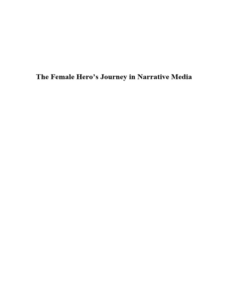 Female Hero's Journey in Film Analysis | PDF | Hero | Narrative