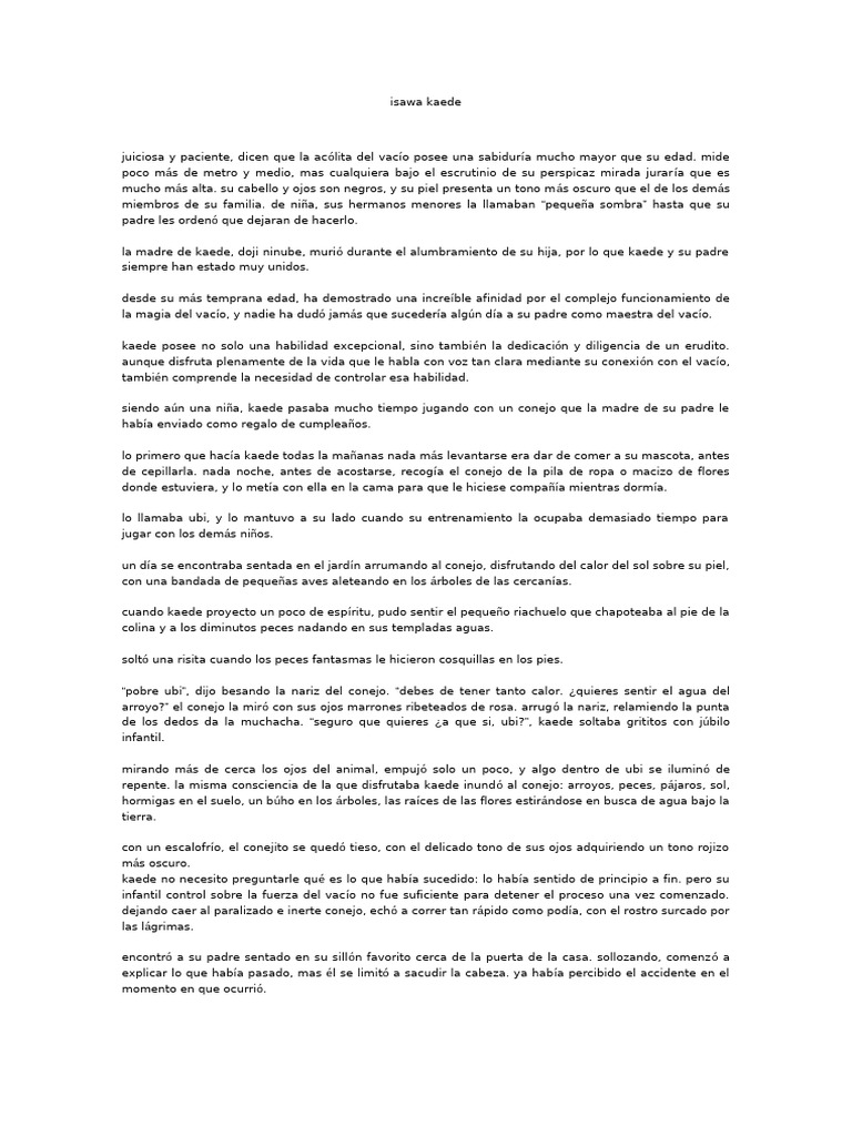 Isawa Kaede | PDF