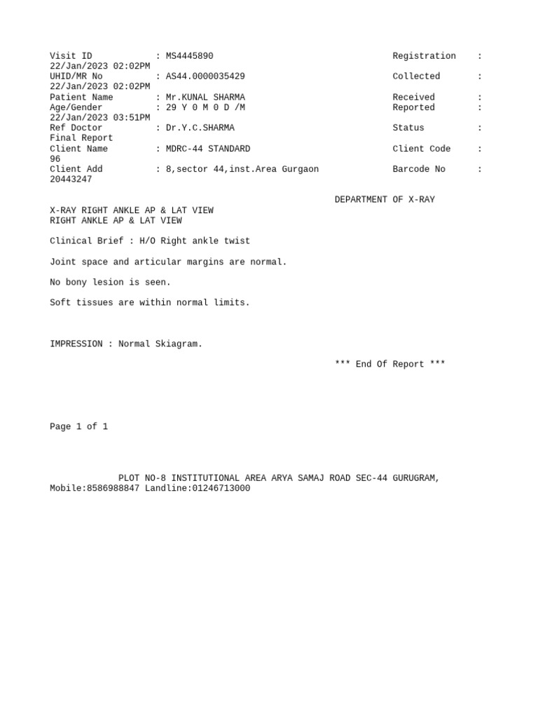 621609698-X-ray-Report | PDF