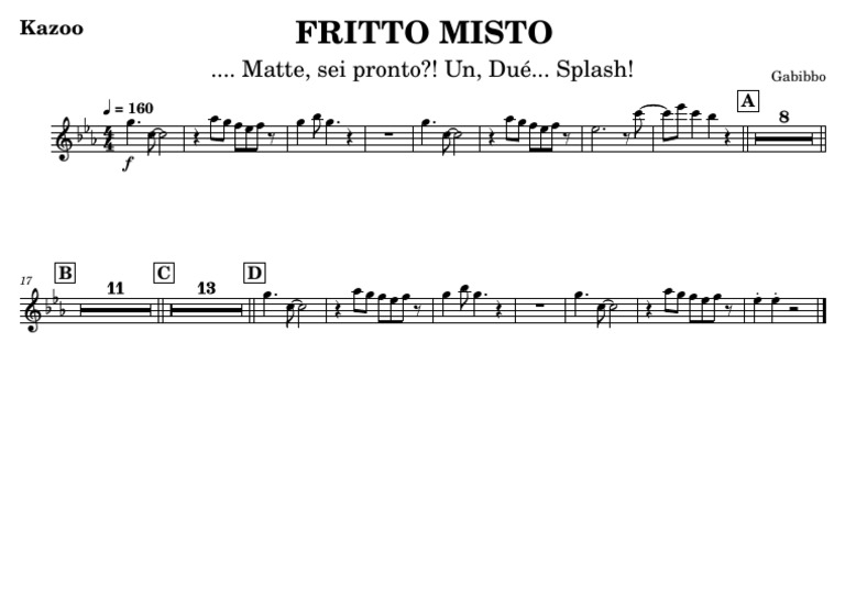 Fritto_misto_rev01-Kazoo | PDF