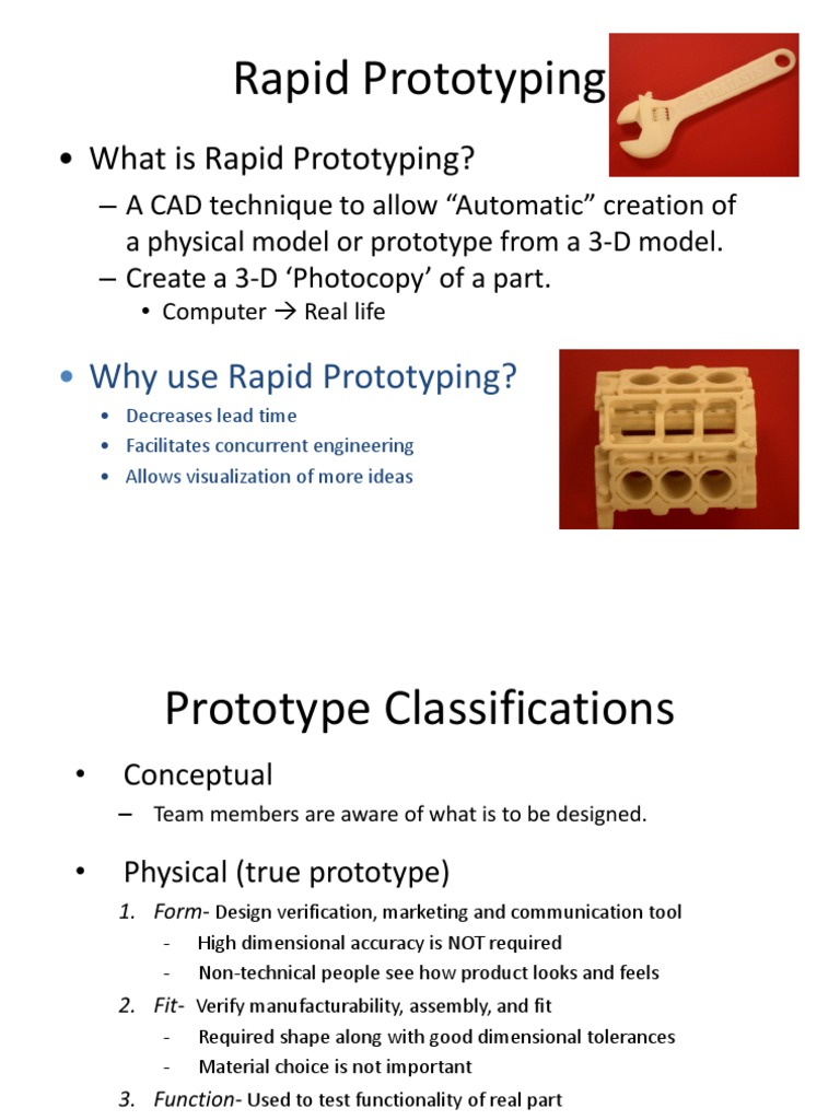 Rapid Pro To Typing Systems | PDF | Computer Aided Design | Prototype