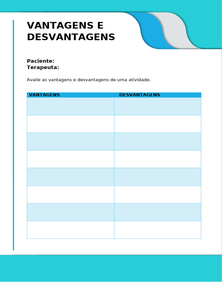 5. Vantagens e Desvantagens | PDF