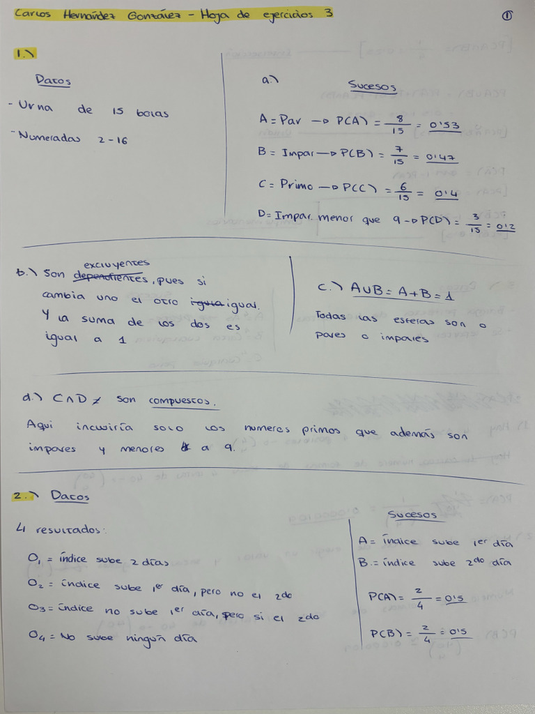 Hoja de Ejercicios 4 | PDF