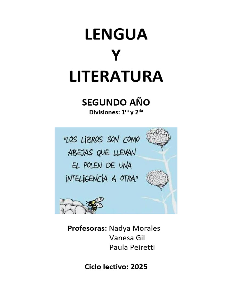 Cuadernillo LENGUA 2°modificado | PDF | Verbo | Asunto (gramática)