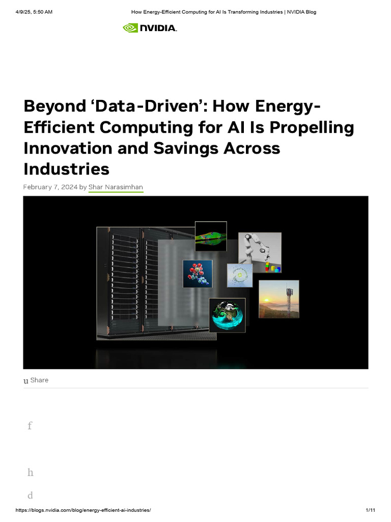 How Energy Efficient Computing For Ai Is Transforming Industries