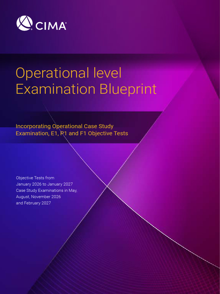 Operational Level Exam Blueprints 2026 2027 | PDF | Knowledge | Critical Thinking