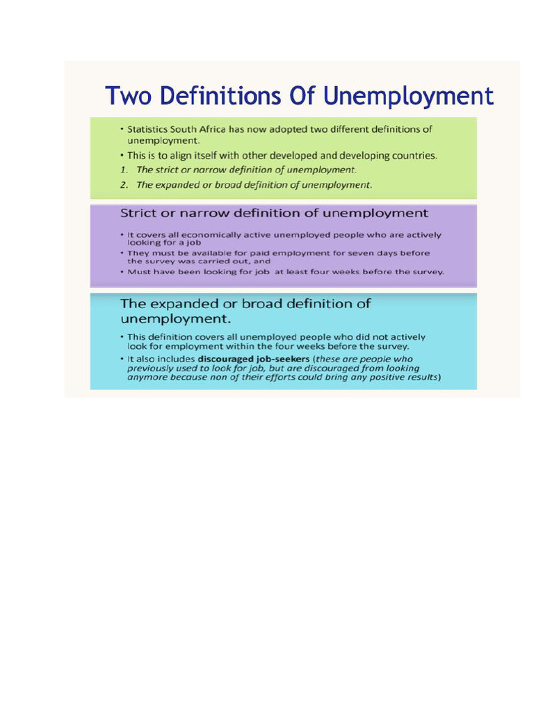 Unemployment Notes | PDF