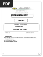 Grade 7 Natural Science Exam Paper 2025 | PDF | Flowers | Seed