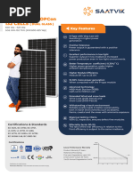 Datasheet Adani Solar India 550w 555w 560w 565w 570w TOPCon Bifacial ...