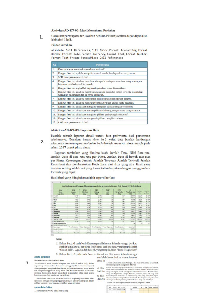 LKPD Analisis Data | PDF