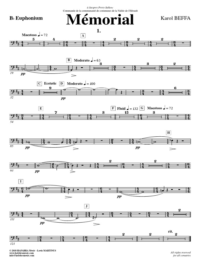 Euphonium BB BC | PDF