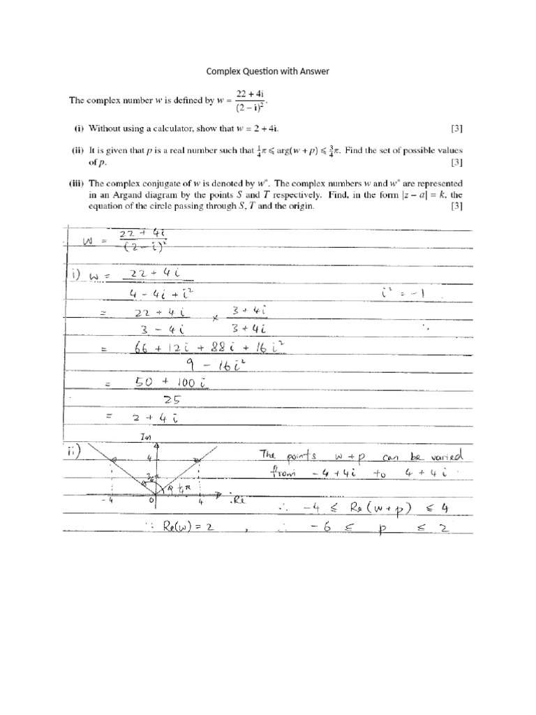 Paper Complex Question With Answer | PDF