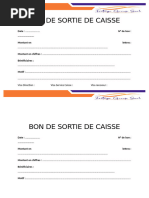 Hl-Modèle de Bon de Sortie de Caisse | PDF