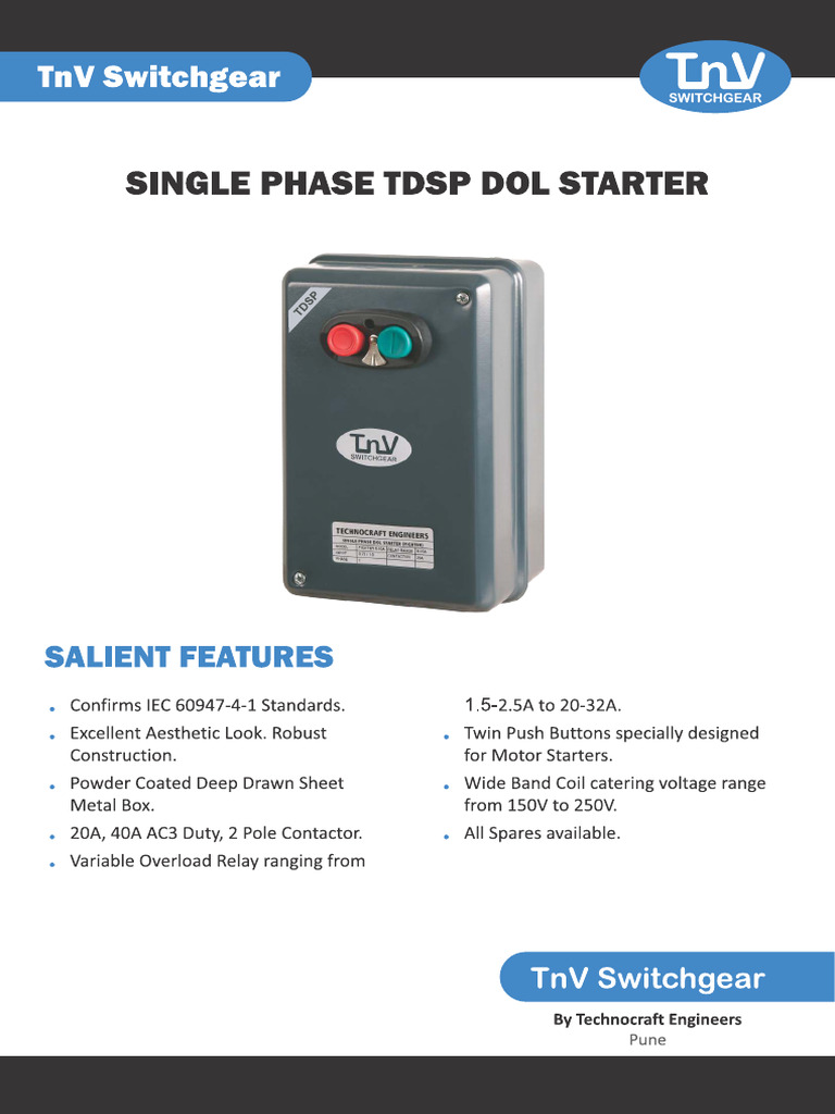 Catalogue TNV Switchgear 2.7 | PDF