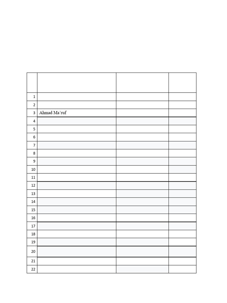 REKAP DATA PESERTA | PDF