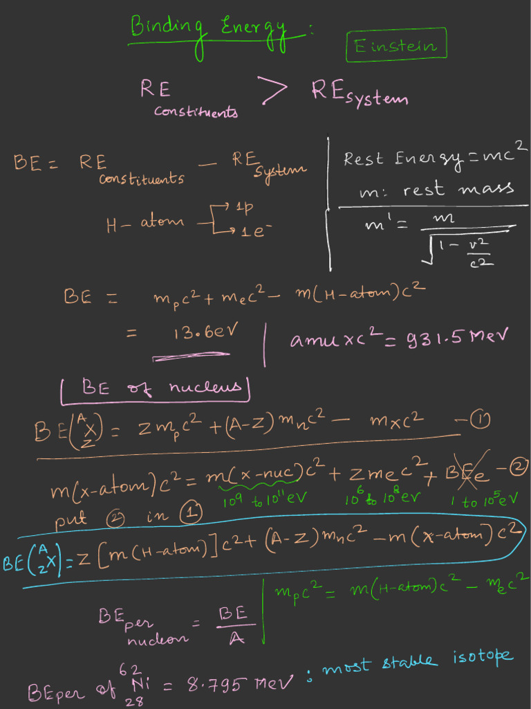 Binding Energy and Decay Process - 250805 - 234714 | PDF | Nuclear ...