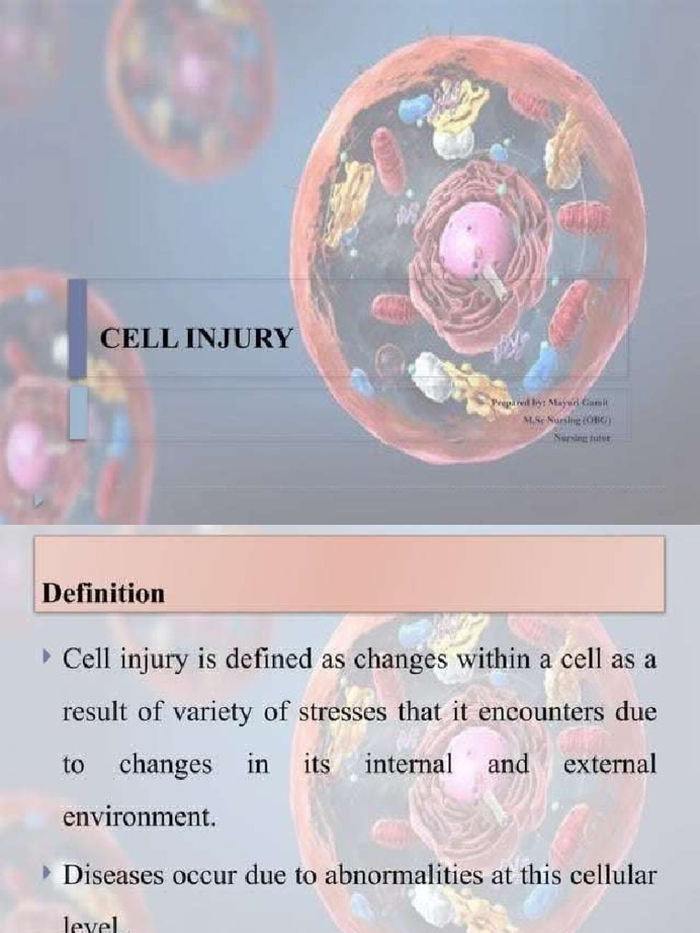 Reversible Cell Injury | PDF