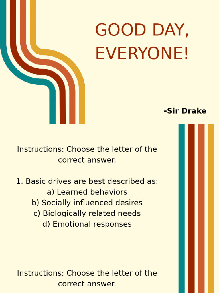 Vintage Colors Retro Interactive Icebreaker Education Presentatio ...