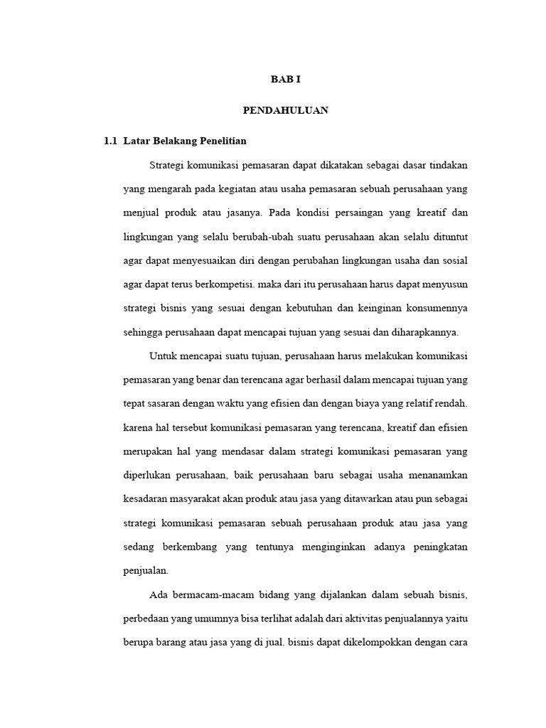 Strategi Komunikasi Gaek Coffee Indonesia | PDF