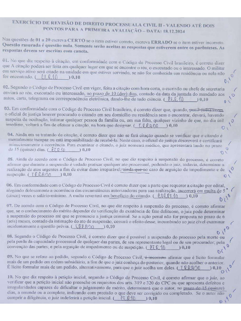 Exercícios Ap1 | PDF